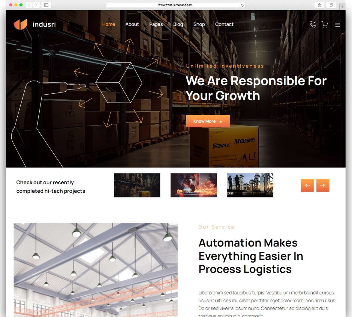 Best Factory & Industrial WordPress Themes - Fajar Magazine