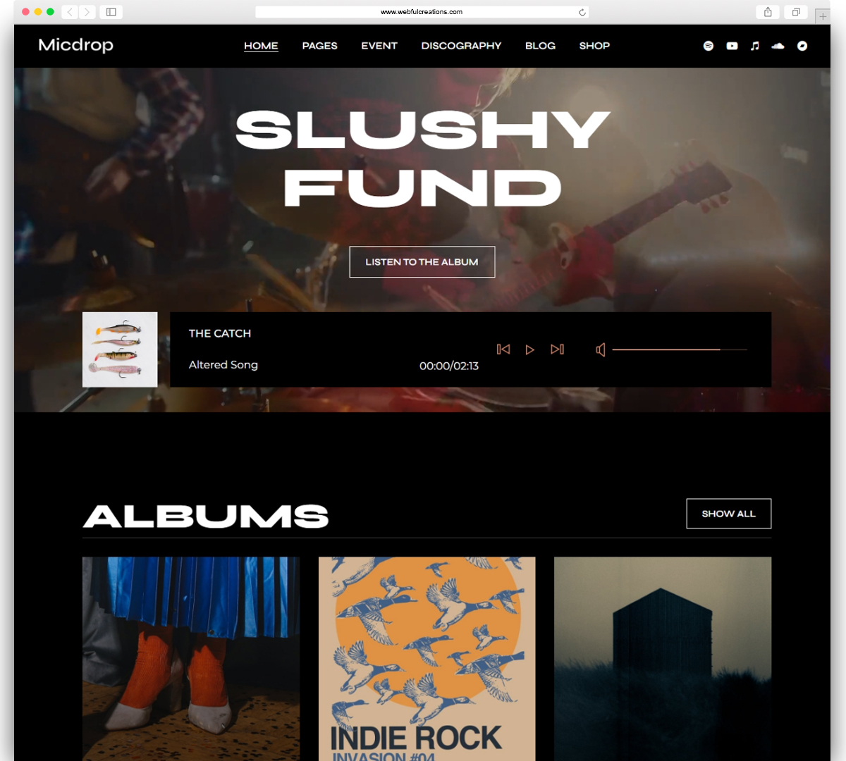 Best Music WordPress Themes - Fajar Magazine