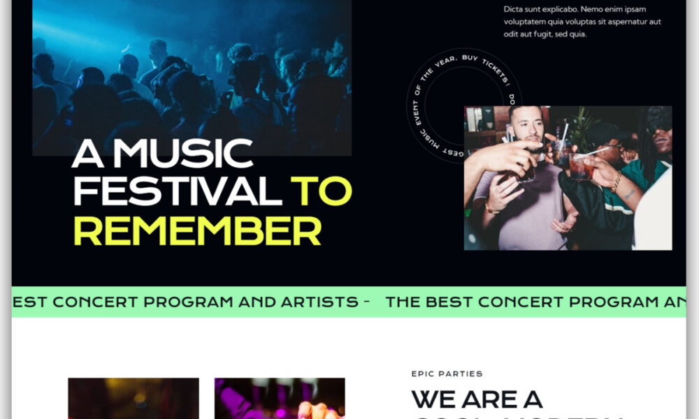 Best Music WordPress Themes - Fajar Magazine