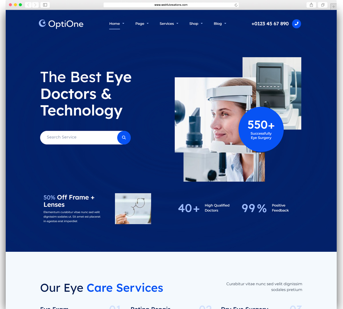 Best Optometry WordPress Themes - Fajar Magazine