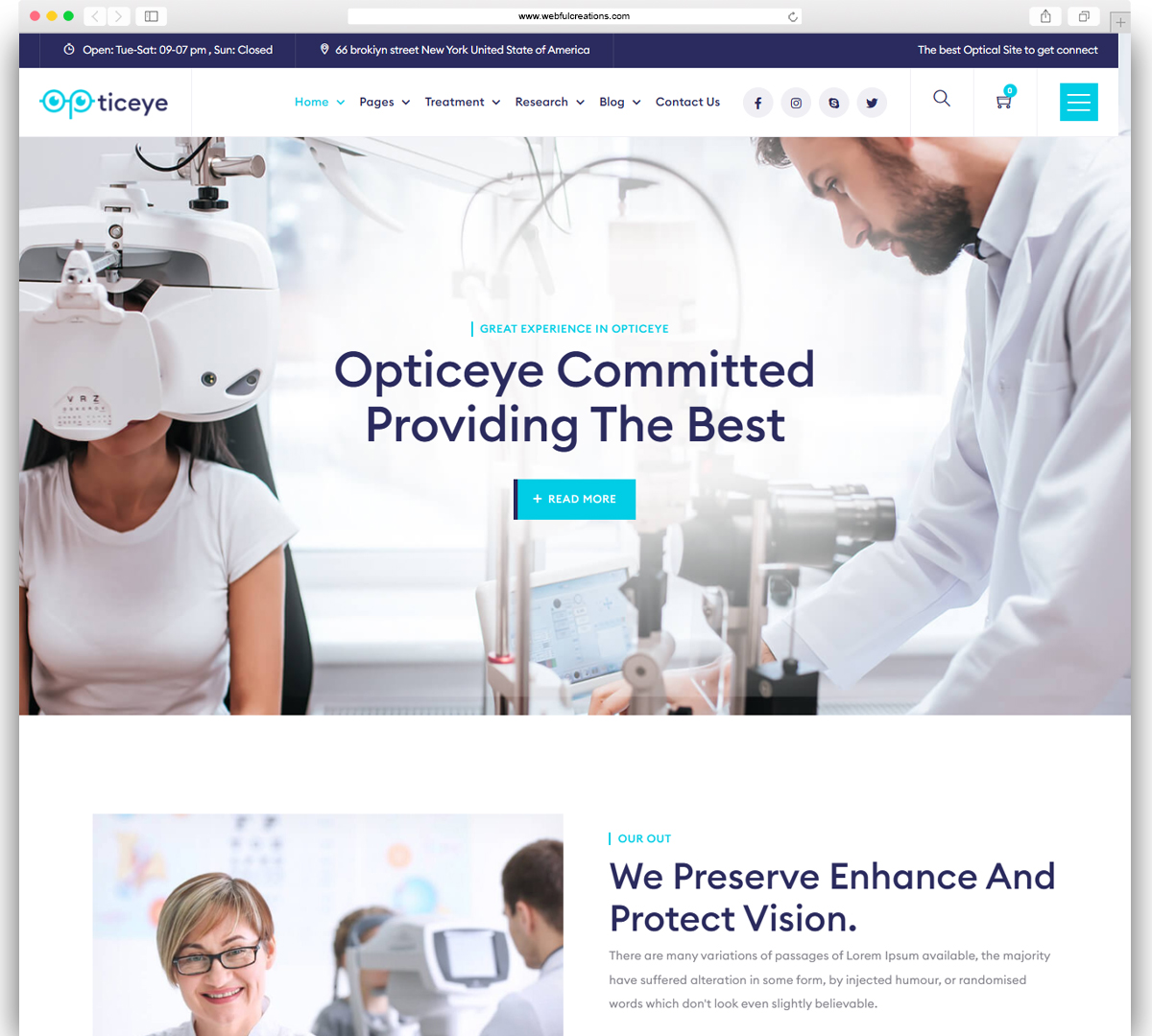 Best Optometry Wordpress Themes Fajar Magazine