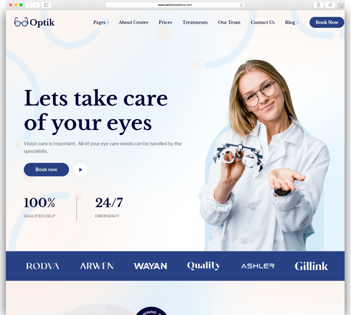 Best Optometry WordPress Themes - Fajar Magazine