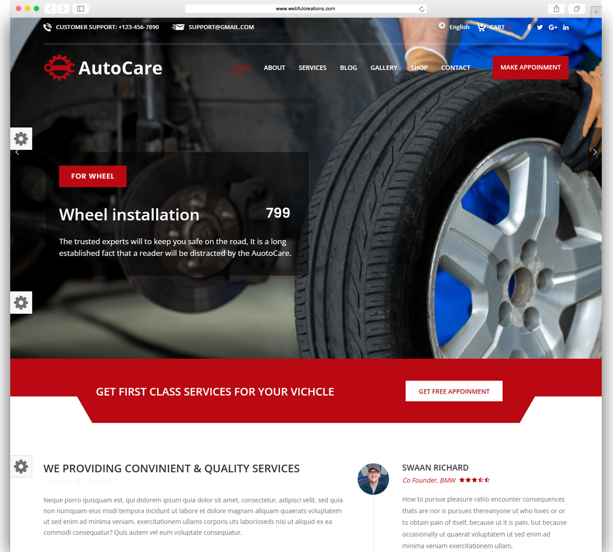 Best Car Mechanic WordPress Themes - Fajar Magazine