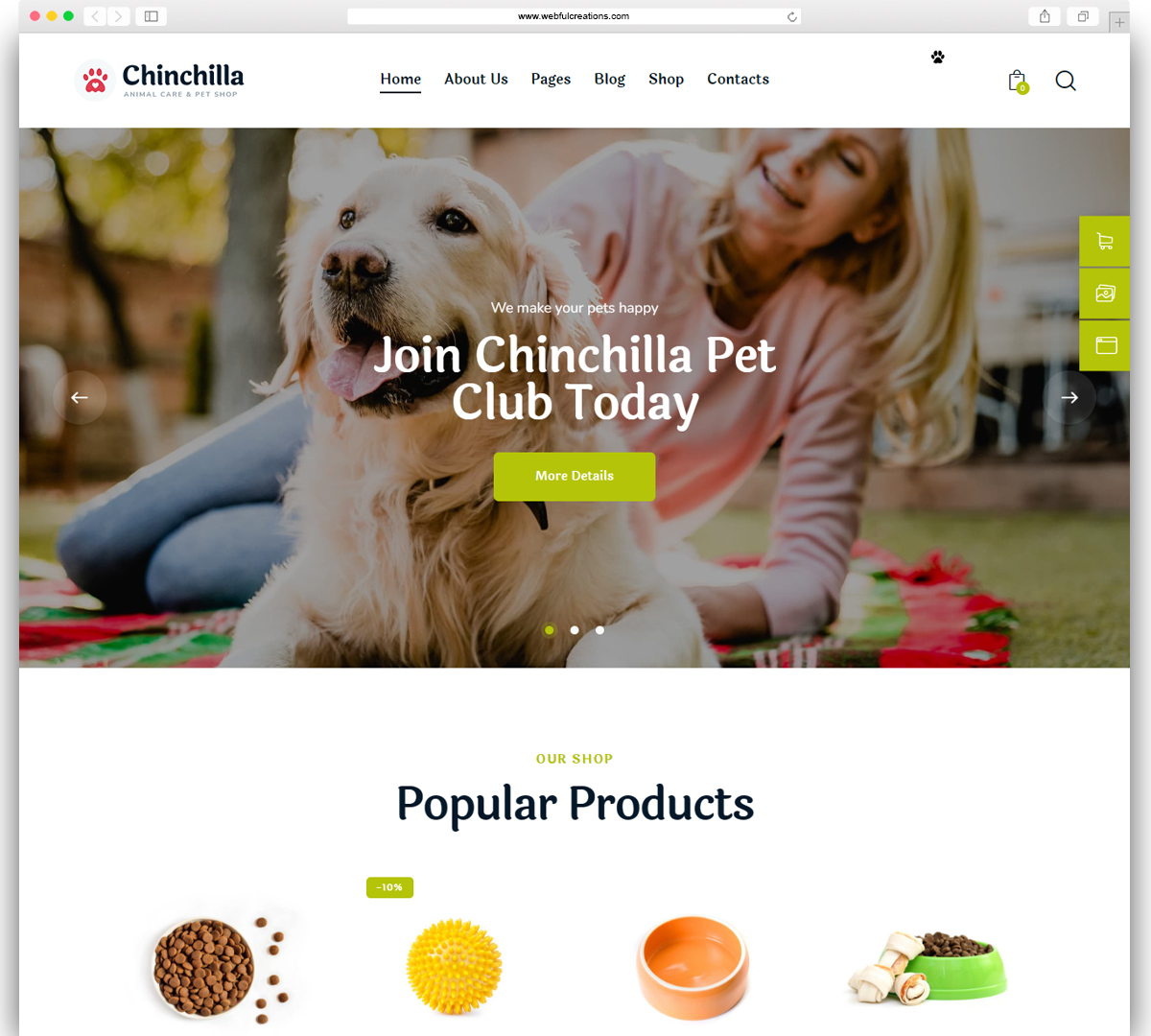 Best Pet Store WordPress Themes - Fajar Magazine