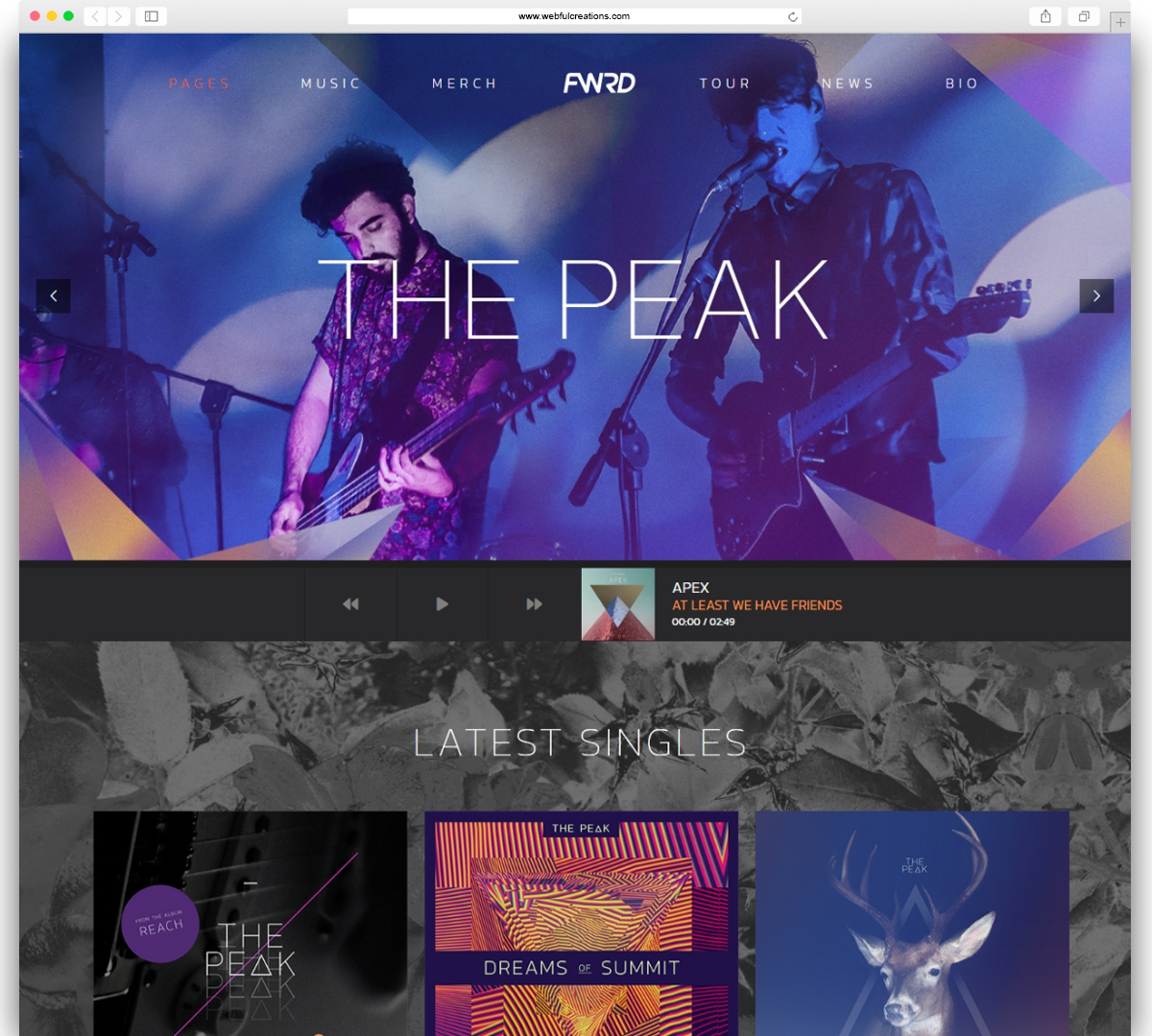 Best Musician WordPress Themes - Fajar Magazine
