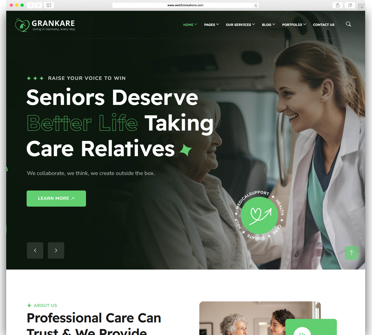 Best Elderly Care WordPress Themes - Fajar Magazine