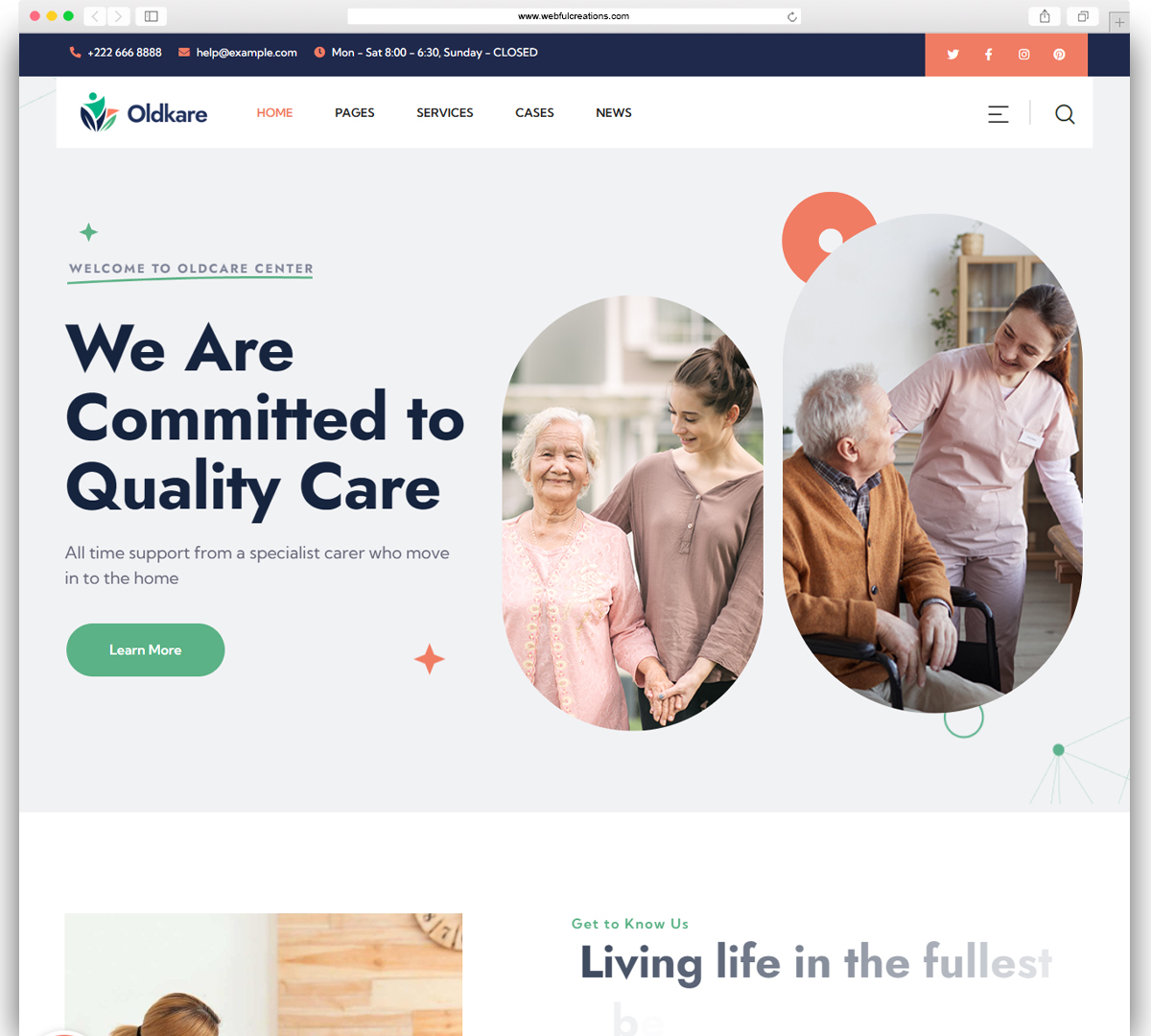 Best Elderly Care WordPress Themes - Fajar Magazine