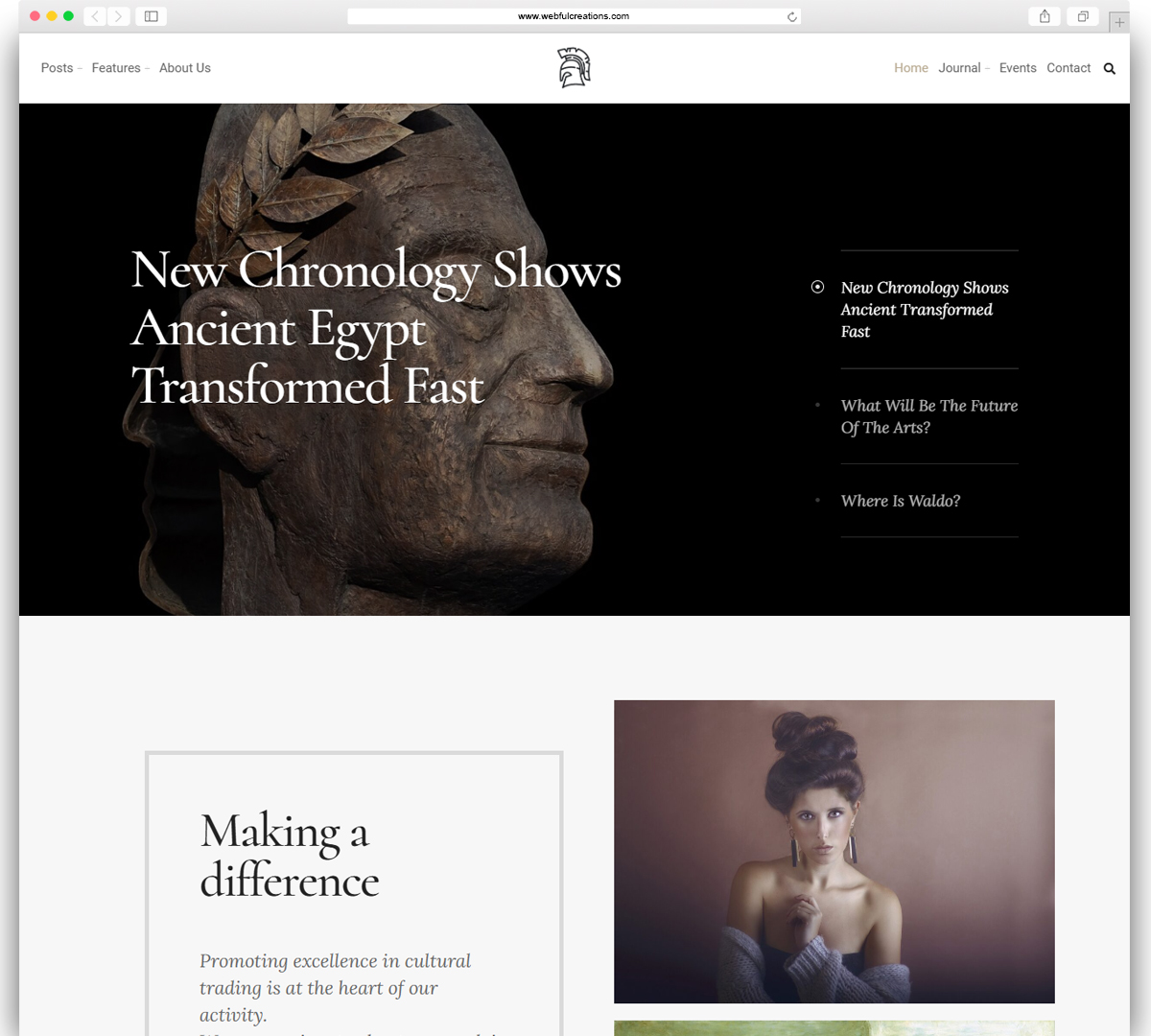 Best Culture WordPress Themes - Fajar Magazine