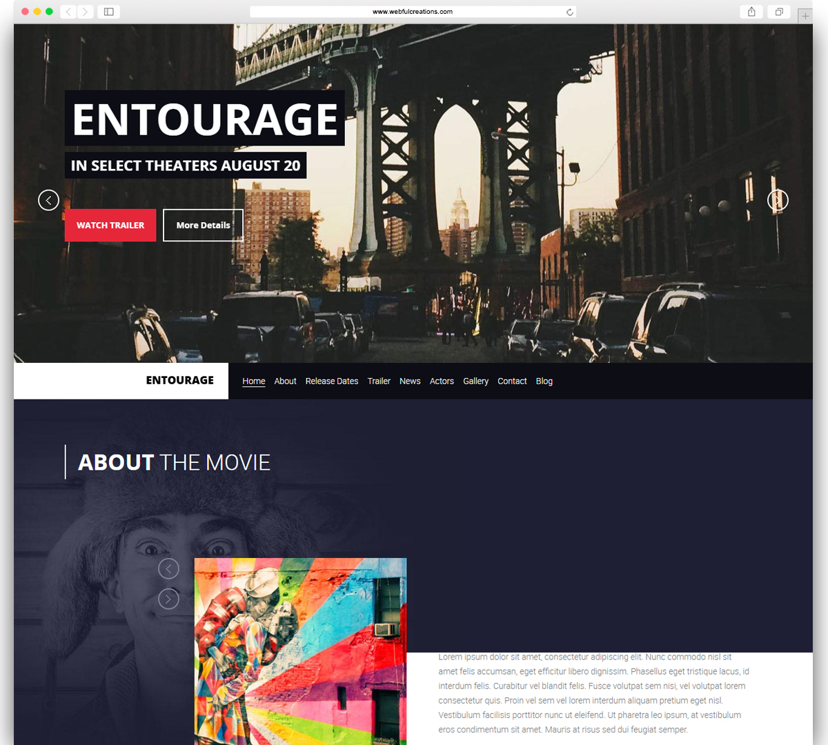 Best Cinema WordPress Themes - Fajar Magazine