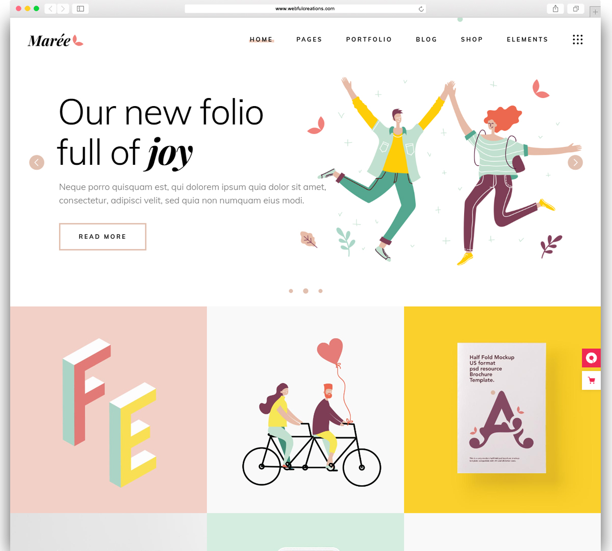 Best Design Portfolio WordPress Themes - Fajar Magazine